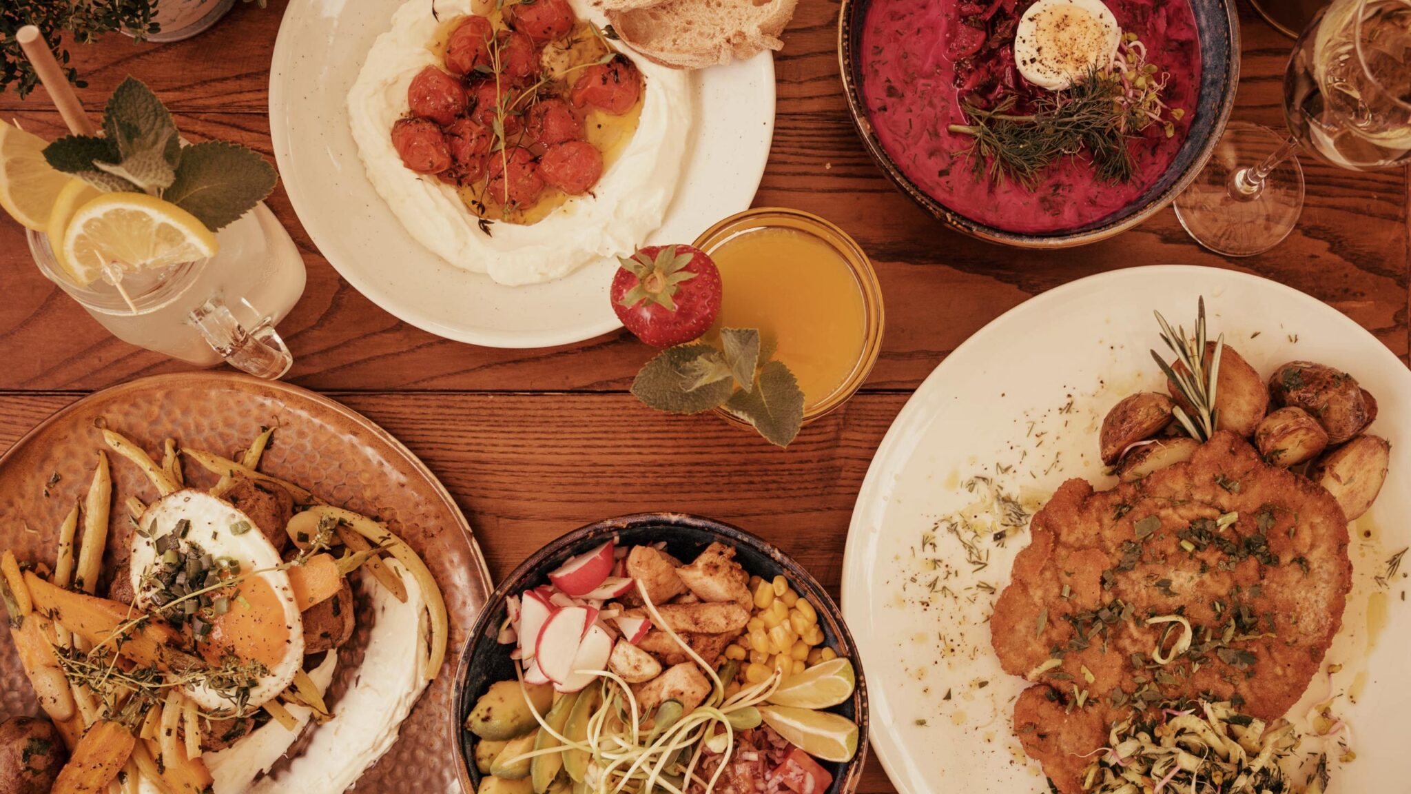 Karta menu – Retro Cafe